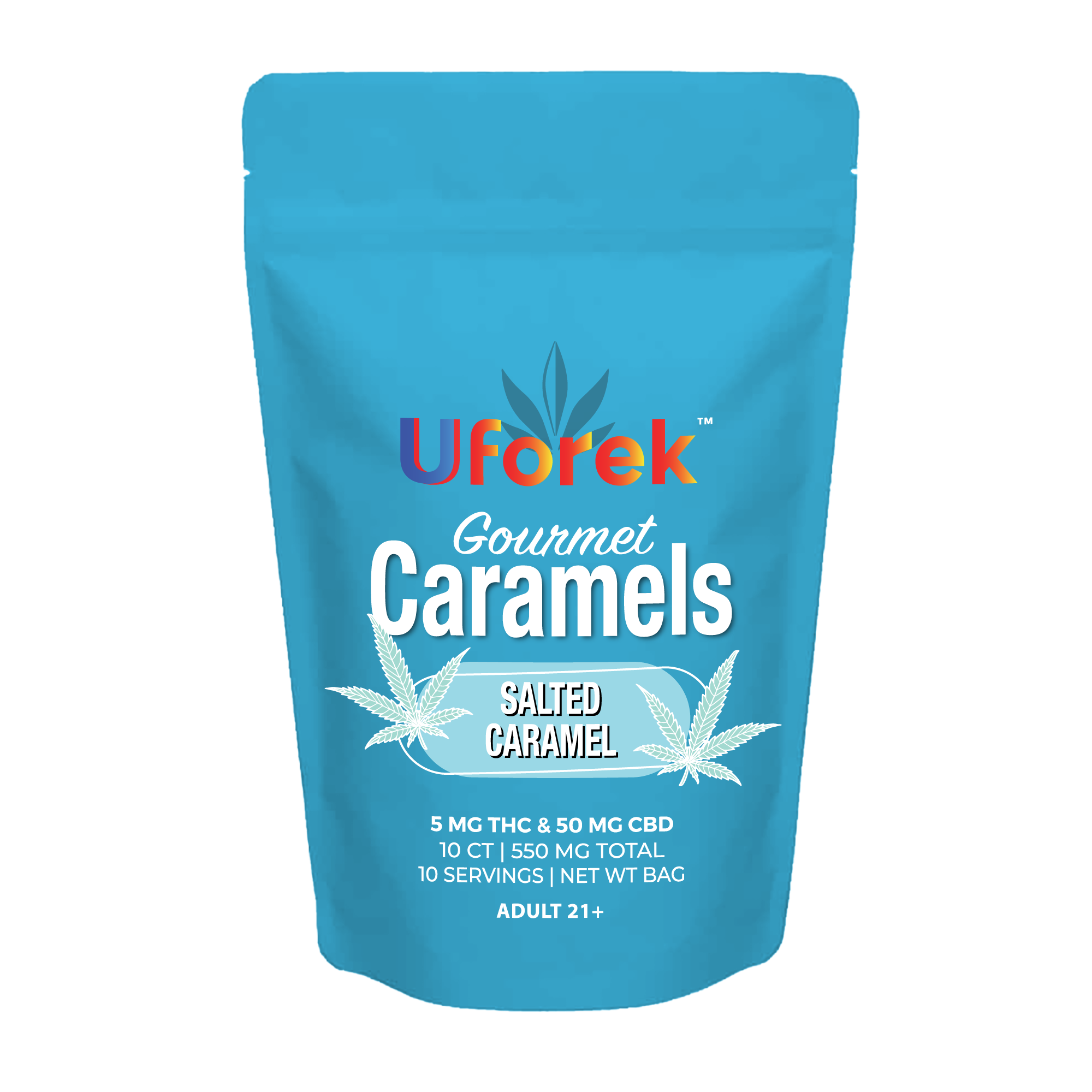 Gourmet 5-50 Full Spectrum Hemp Caramels Salted Caramel – Uforek